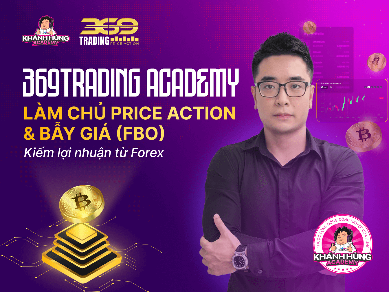 Review khóa học 369 Trading Academy - Kiếm lợi nhuận từ Forex
